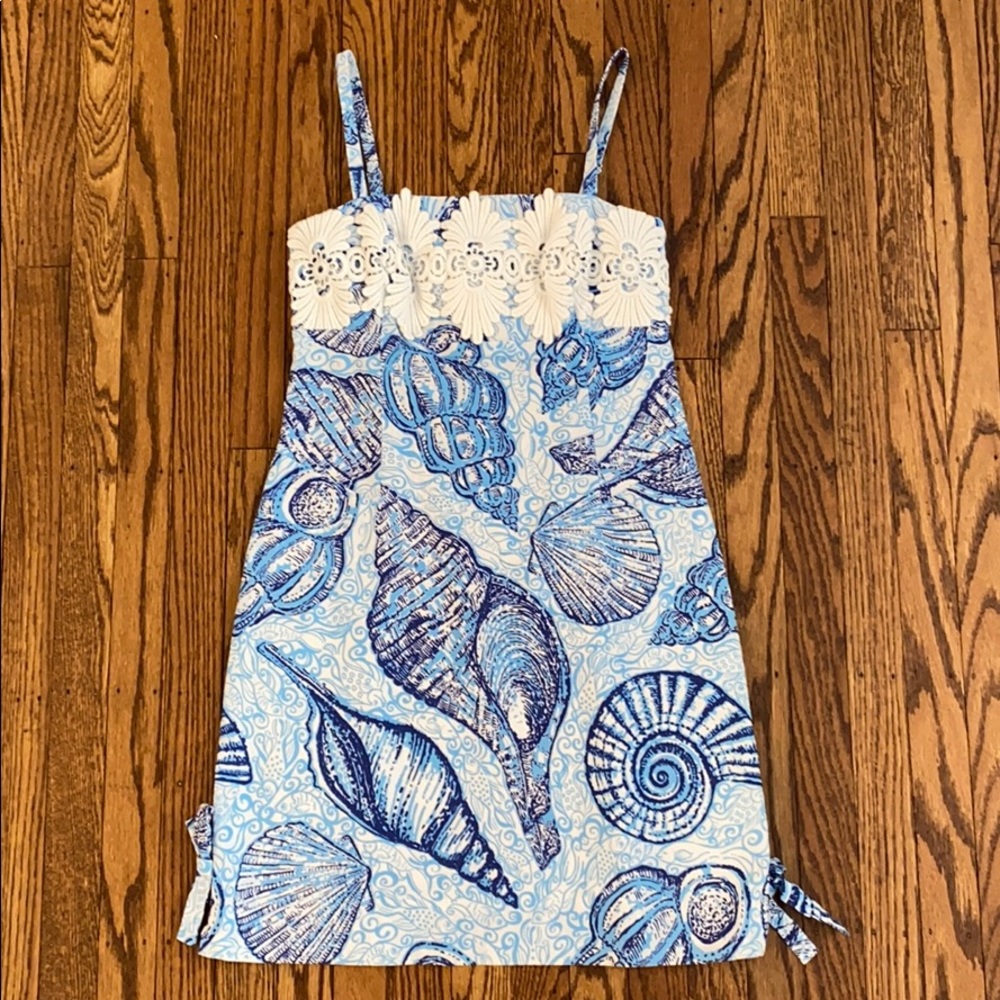 Lilly Pulitzer Holy Grail Stuffed Shells Dress Gem